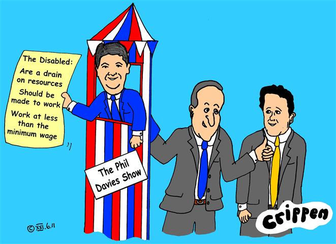 Is MP Davies the real voice of the CONDEMs?! | Crippen Cartoons