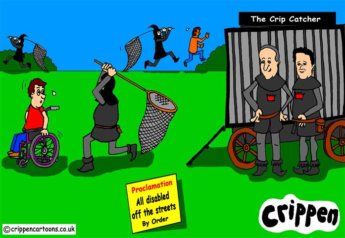 The closure of the Independent Living Fund (ILF) | Crippen Cartoons