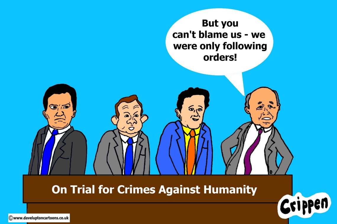 Only following orders | Crippen Cartoons