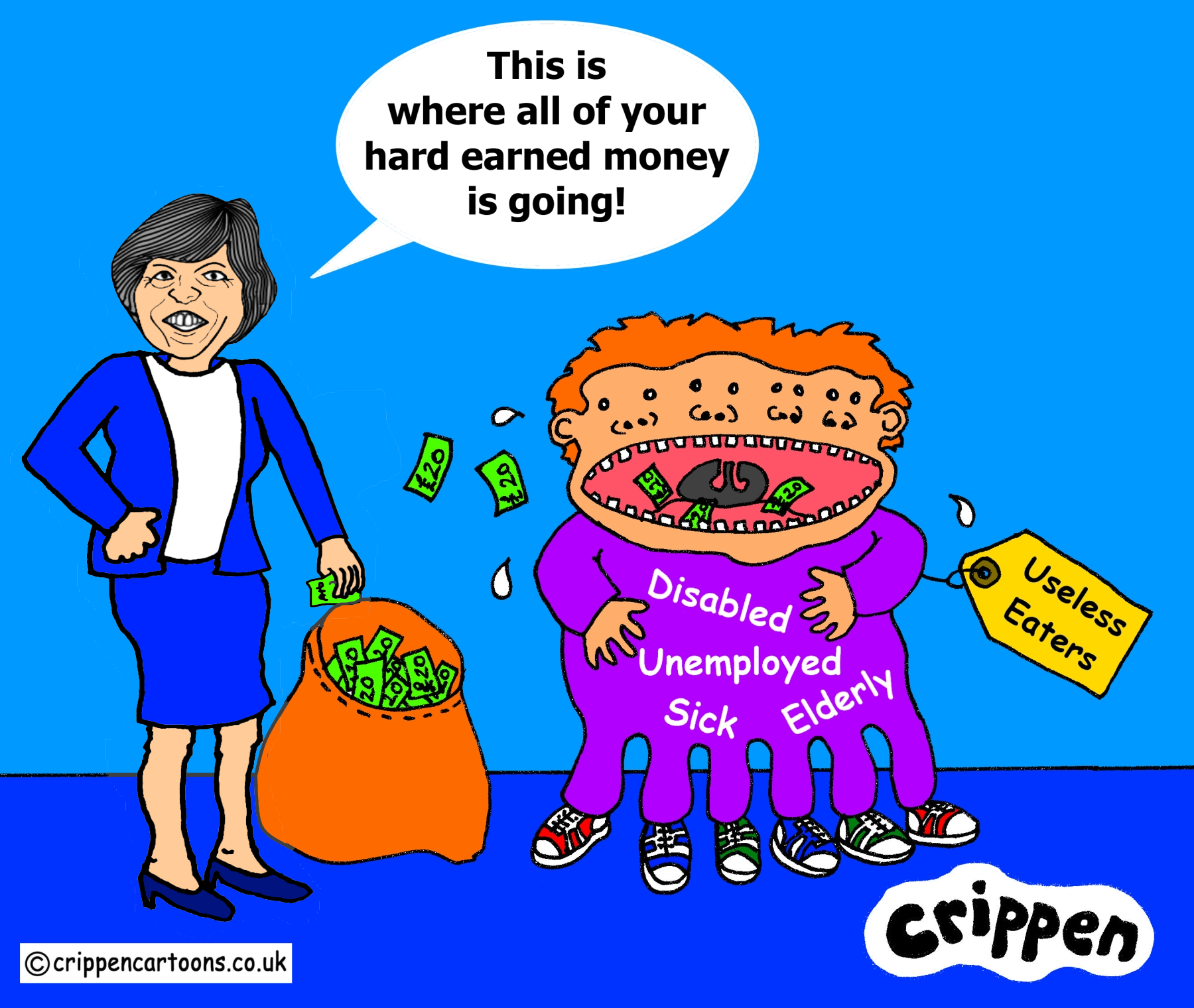 Useless eaters | Crippen Cartoons