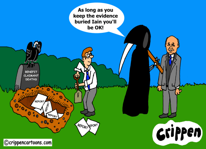 Crippen exposes yet more DWP cover ups | Crippen Cartoons