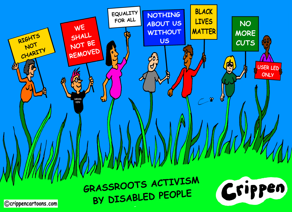 Crippen and the call for grassroots activism | Crippen Cartoons