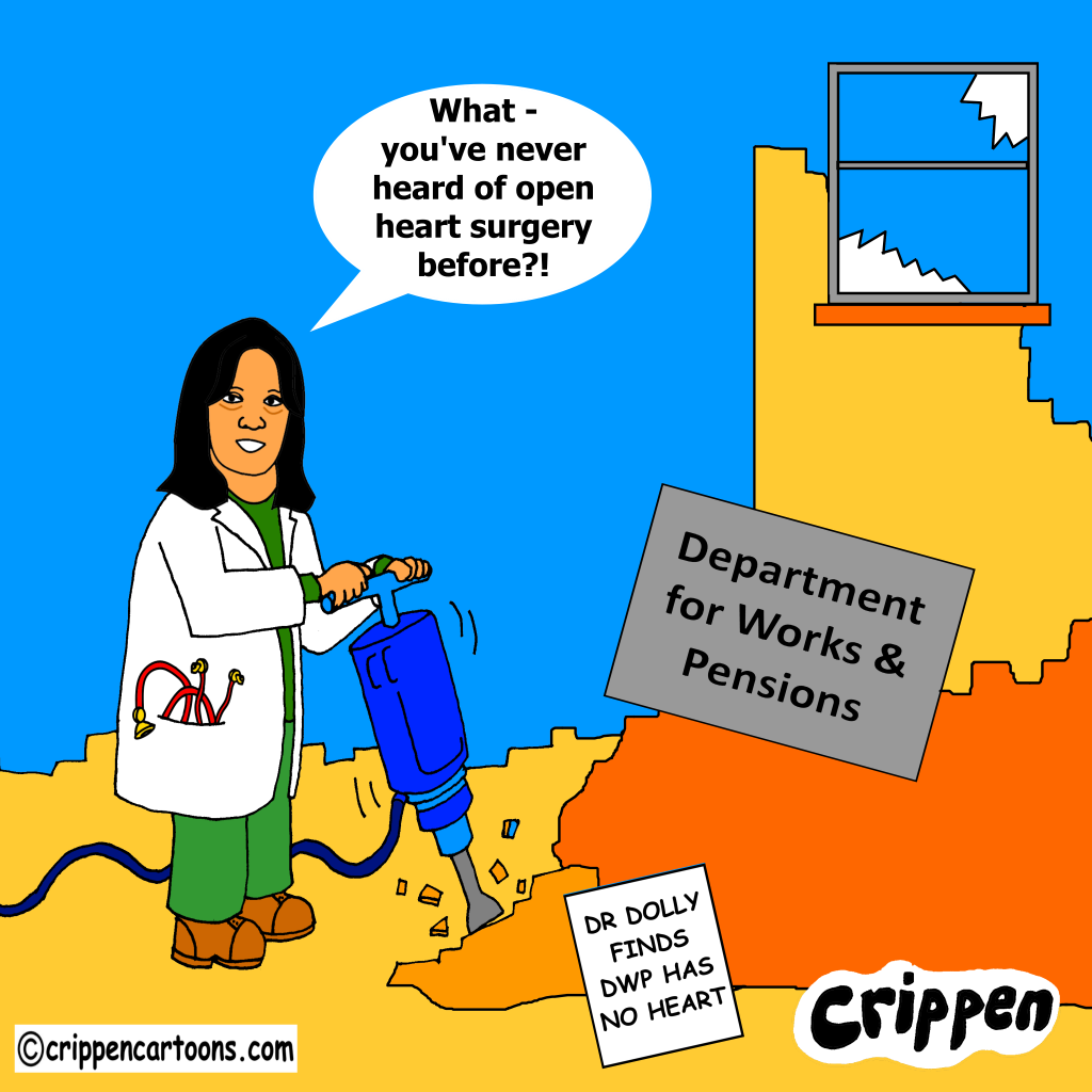 Crippen reports on an action by disabled artist and activist Dolly Sen ...
