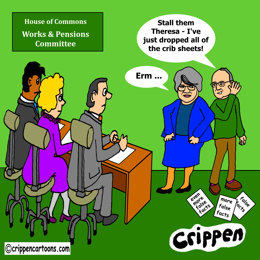 Crippen discovers that the new Secretary of State for Work and Pensions ...