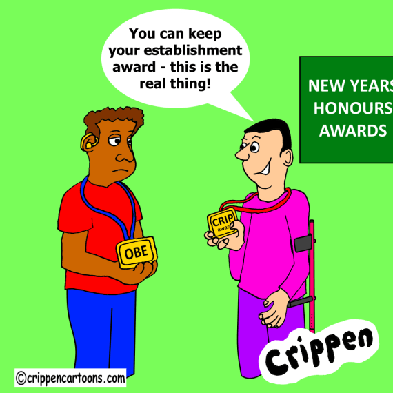 Crippen and an alternative to the New Year Honours | Crippen Cartoons