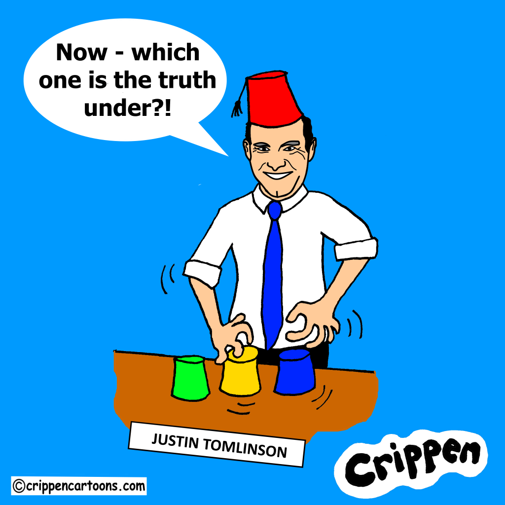 Crippen and the misleading Minister for disabled people | Crippen Cartoons