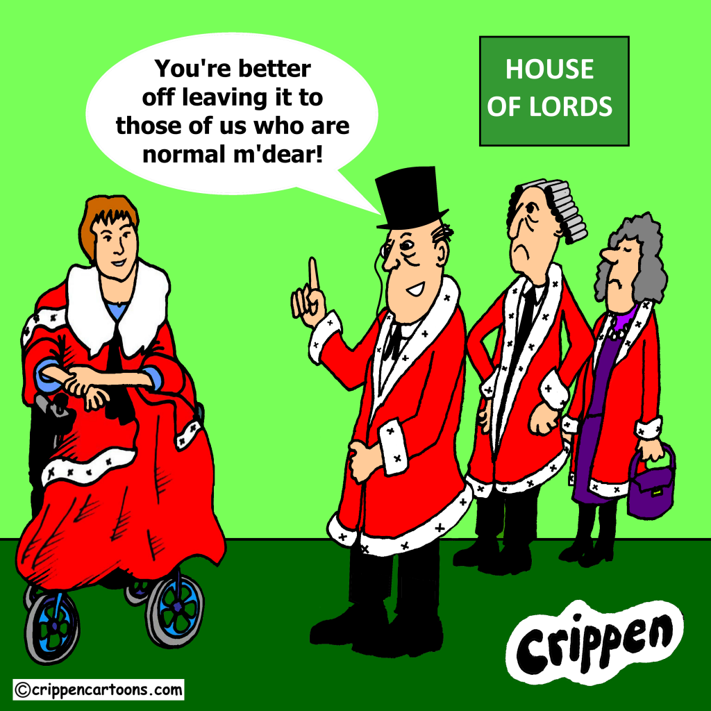 Crippen hears about four Tory peers who launch a blistering attack on ...