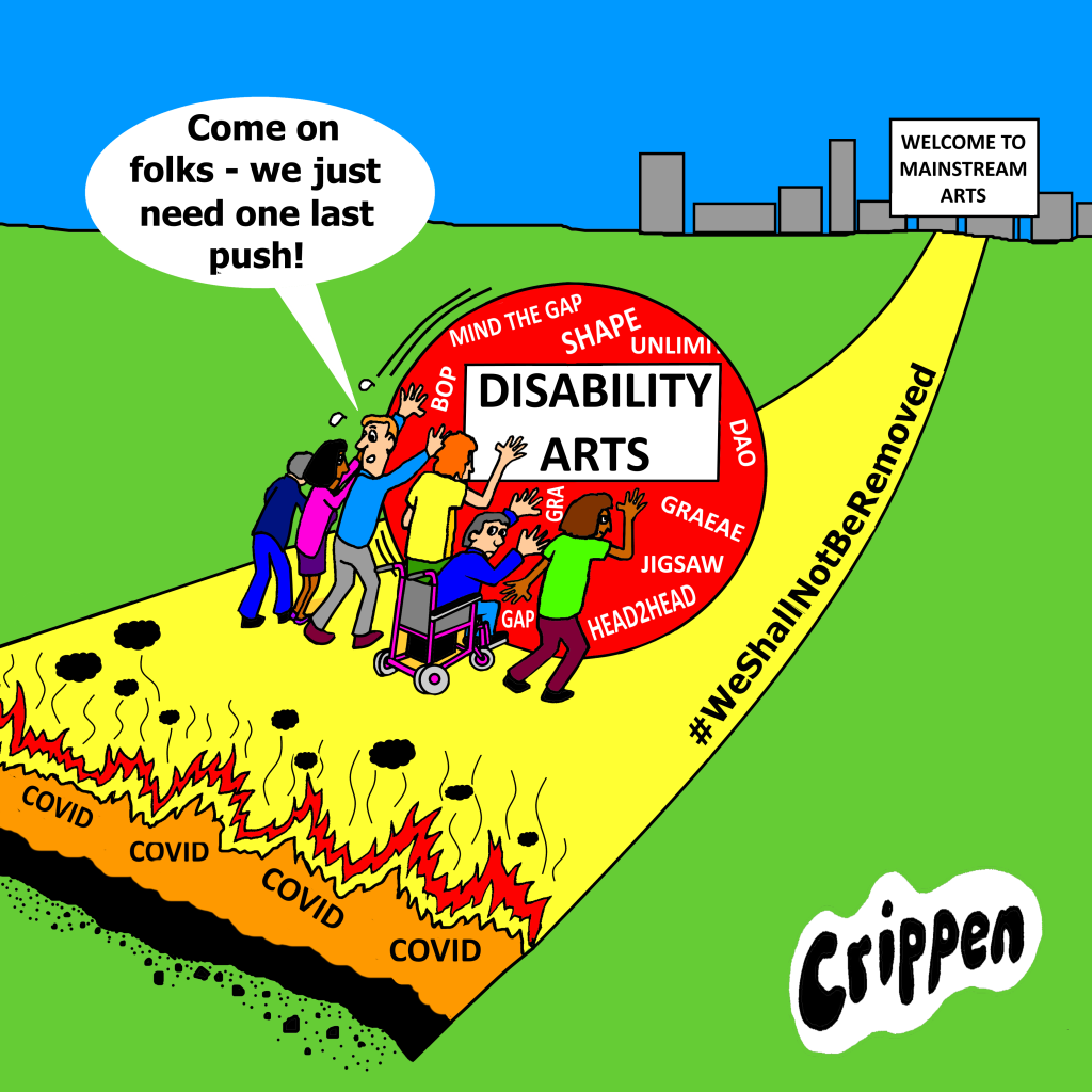 Crippen discovers that the pandemic has left disabled people who work ...