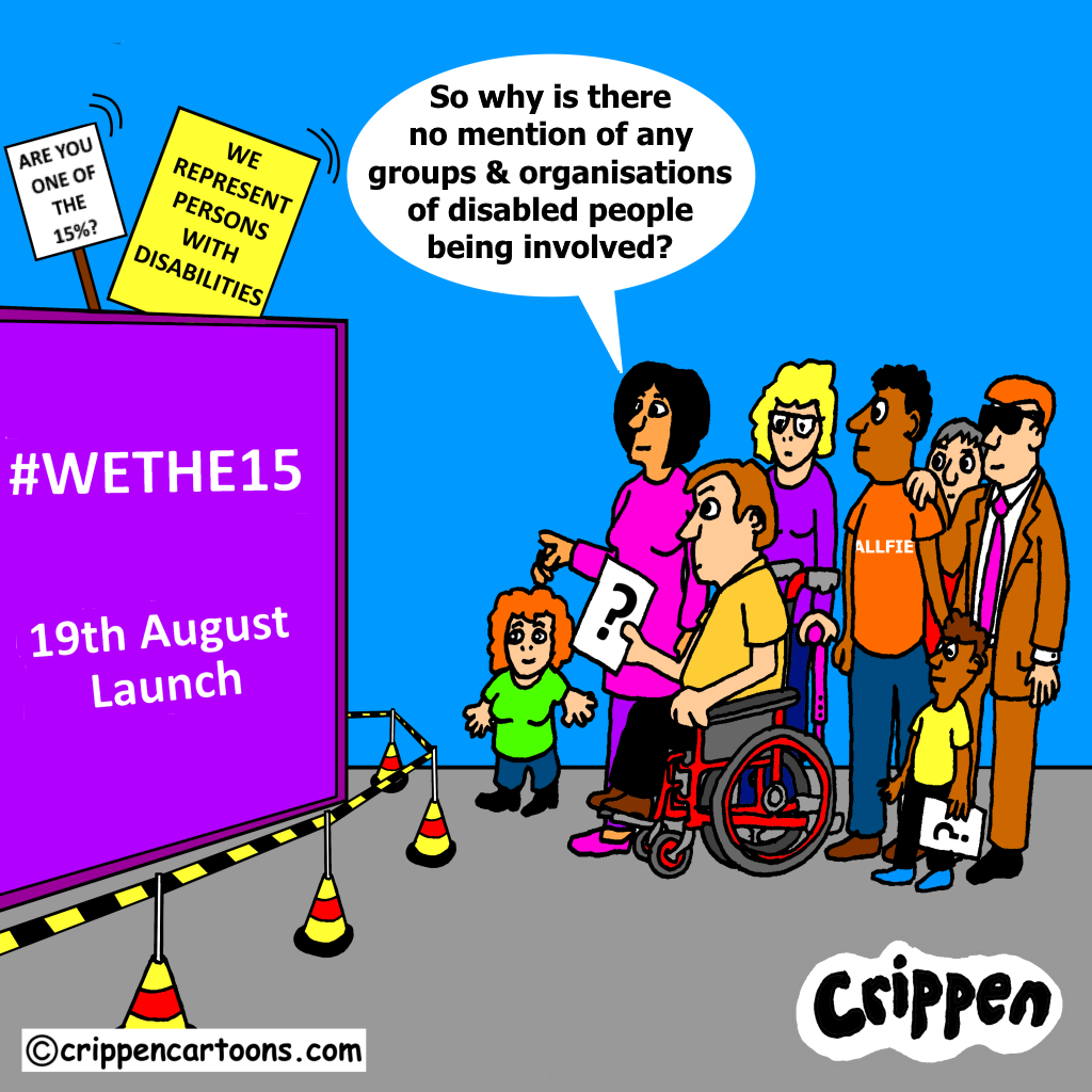 Crippen tries to discover if disabled people are involved in the ‘We ...