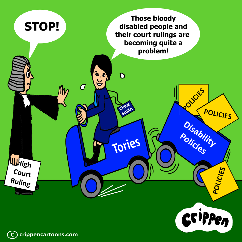 Crippen: Tories have had the brakes put on their disability policies ...