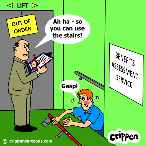 Crippen hears about more dirty tricks played by benefits assessors ...
