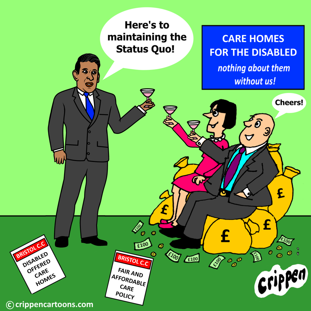 Crippen hears of victory for disabled campaigners | Crippen Cartoons