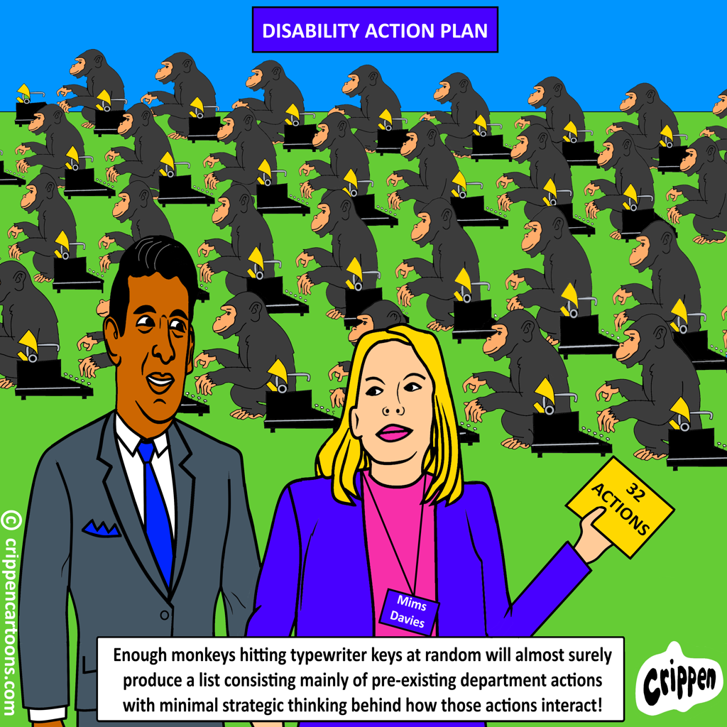 Crippen looks at empty promises from the government’s Disability Action ...