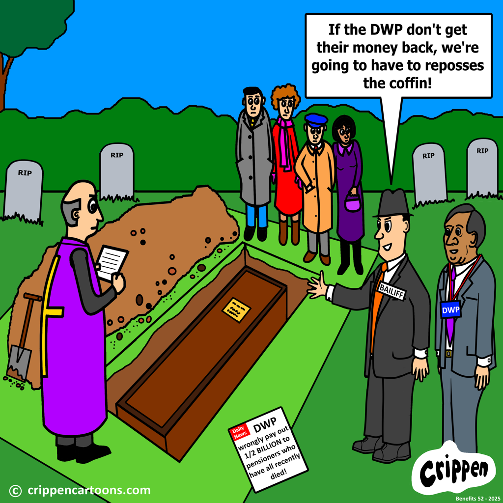 Crippen discovers that DWP paid half a BILLION pounds to deceased ...